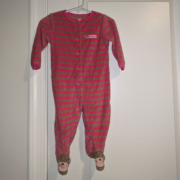 Carter's | One Pieces | 3 For 9 Carters Monkey Rear Terry Cloth One ...